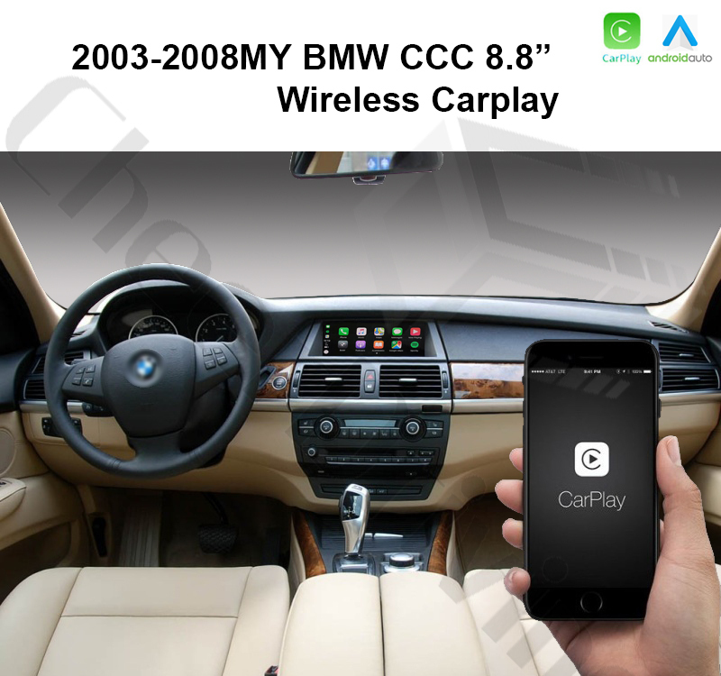 New Apple CarPlay Upgrade Android Auto Mod for BMW CCC