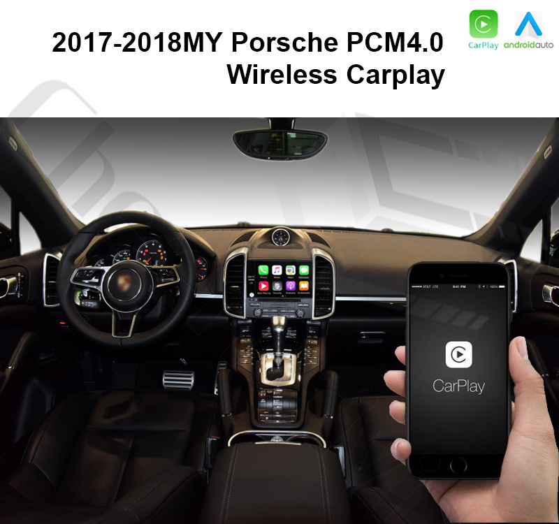 New Apple CarPlay Upgrade Android Auto Mod for Porsche PCM 4.0