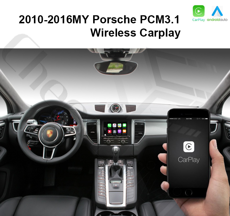 New Apple CarPlay Upgrade Android Auto Mod for Porsche PCM 3.1