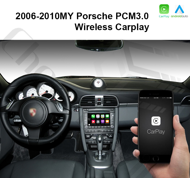 New Apple CarPlay Upgrade Android Auto Mod for Porsche PCM 3.0