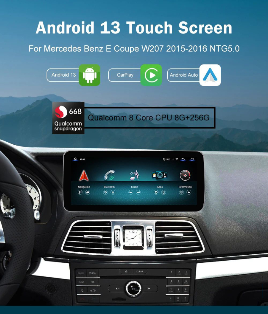 CarPlay Ai Box Android 13, Car Android Screen, Digital Cluster