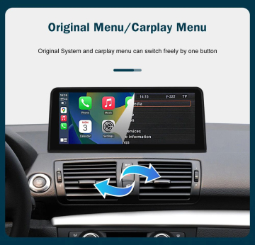 Linux HD Large CarPlay Screen Upgrade for BMW 1/2 Series E87 F20 F21 F45