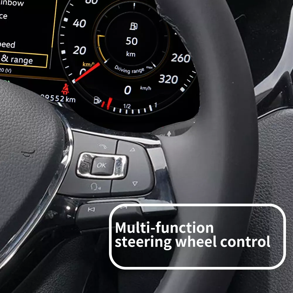 12.3” LCD Digital Dashboard, Digital Cluster, Virtual Cockpit for VW MQB B8