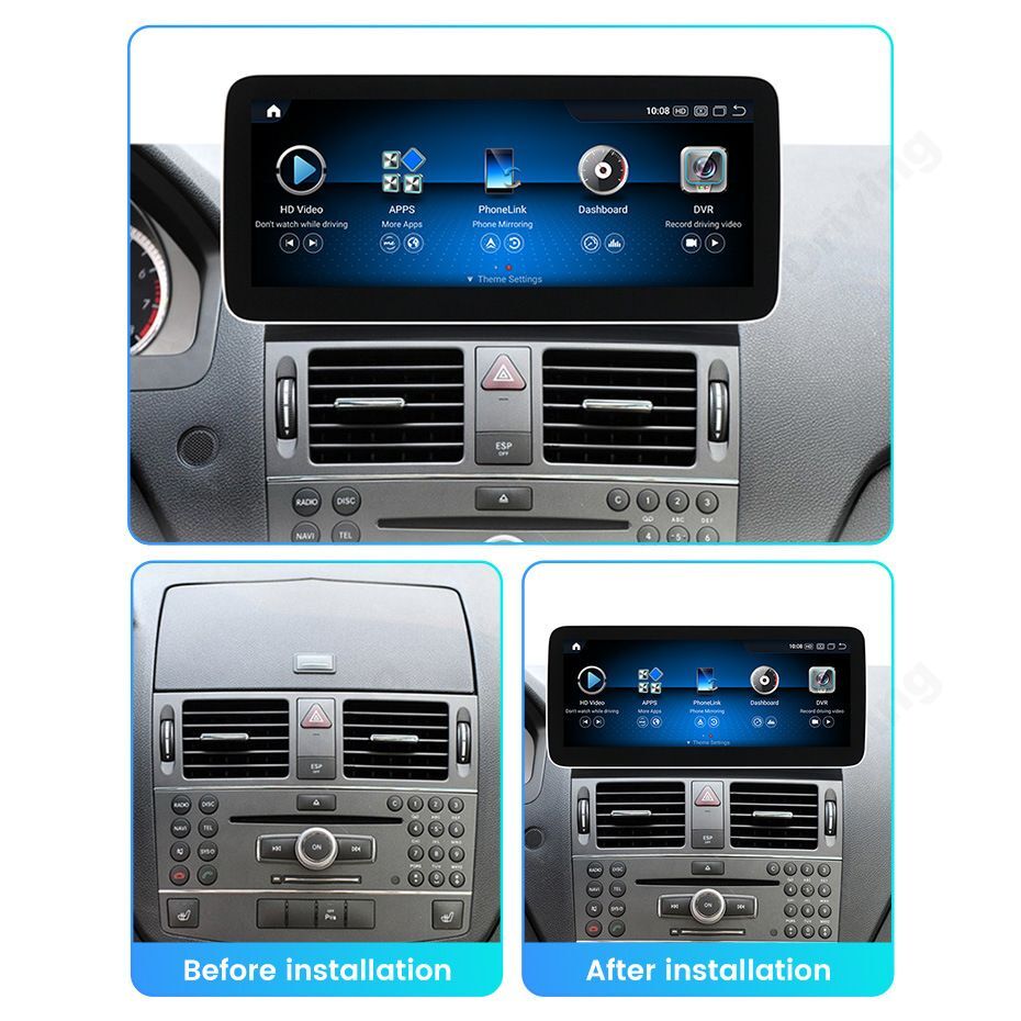 Car android screen, android touch screen car stereo, android carplay ...