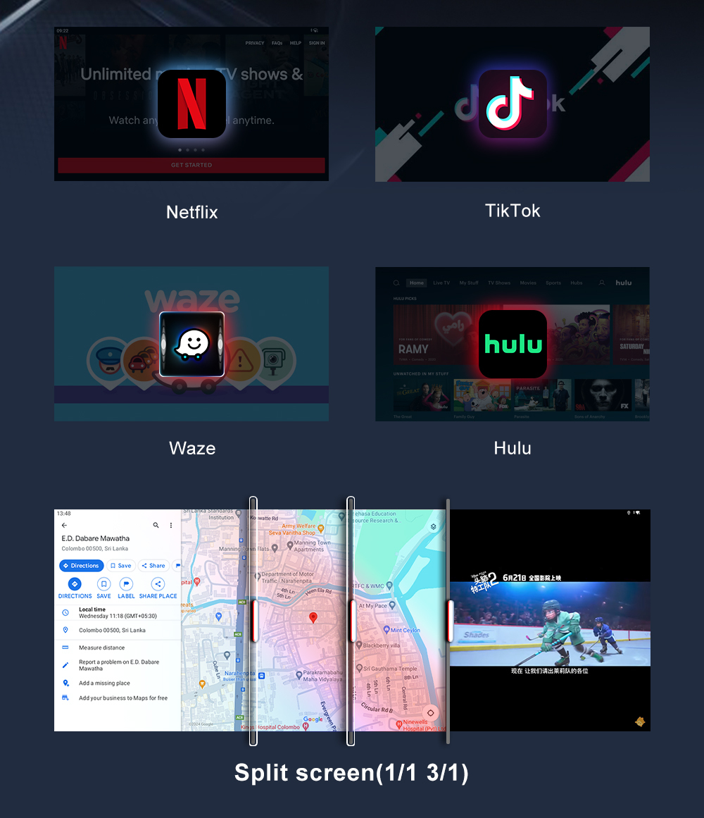 Support bmw youtube bmw netflix, android carplay box bmw id6/id7/id8/id8.5