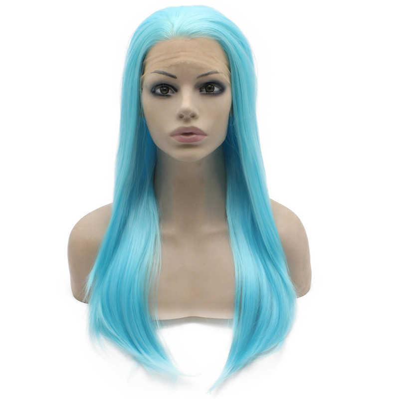 best cosplay shops | blue cosplay wig