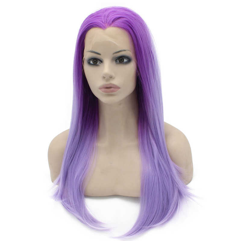 Purple lace front wig | purple wig