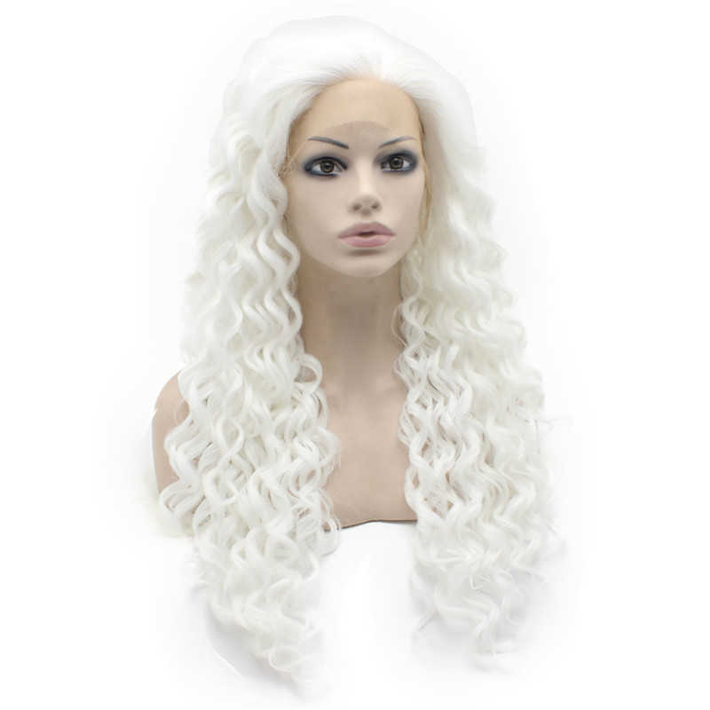 long white wig | white cosplay wig