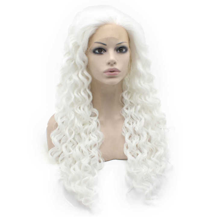 long white wig | white cosplay wig