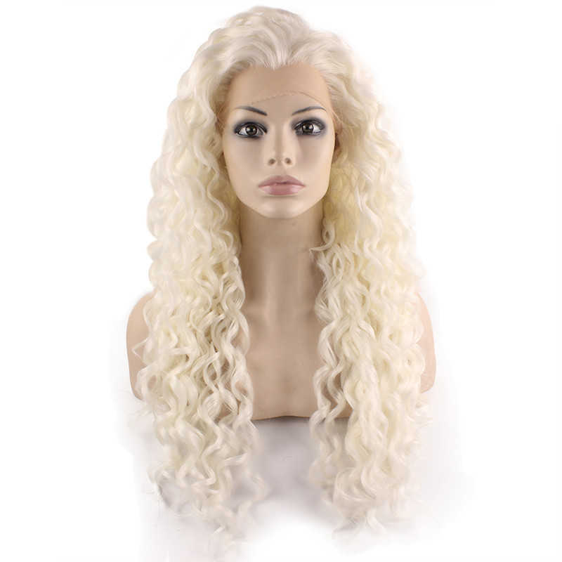 lace front white wig | long silver wig