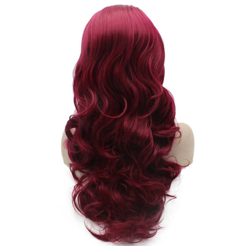 long red wig | long wavy red wig