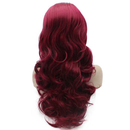 long red wig | long wavy red wig
