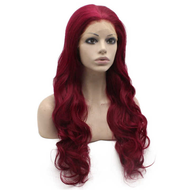 long red wig | long wavy red wig