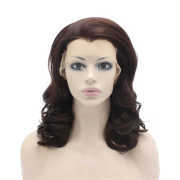 auburn lace front wigs | auburn wavy wig