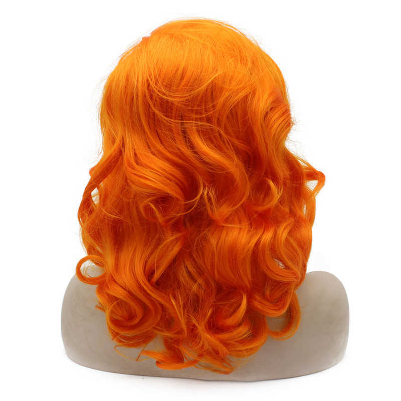 orange lace front wigs | orange wig