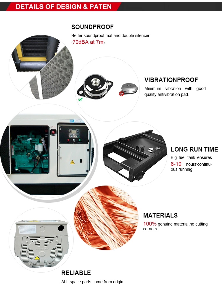 Sound Proof Generator Set Silent Generator Set Power Generator