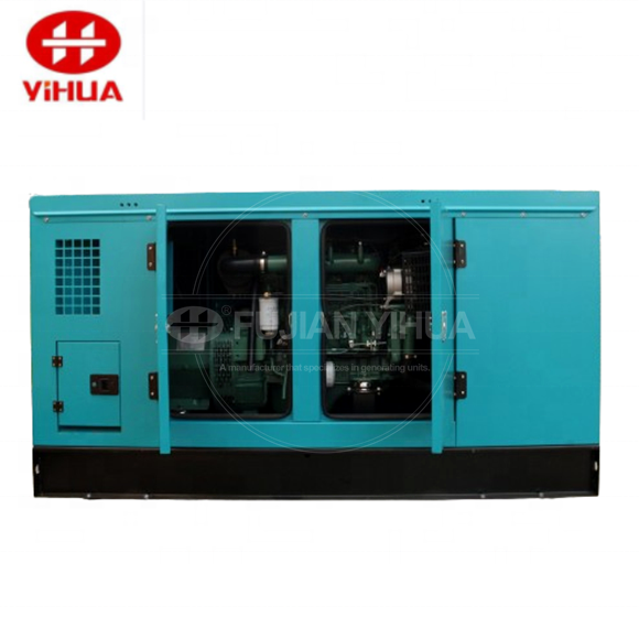 Silent Open Type diesel generator set power by YUNNEI Power Euro5 certified