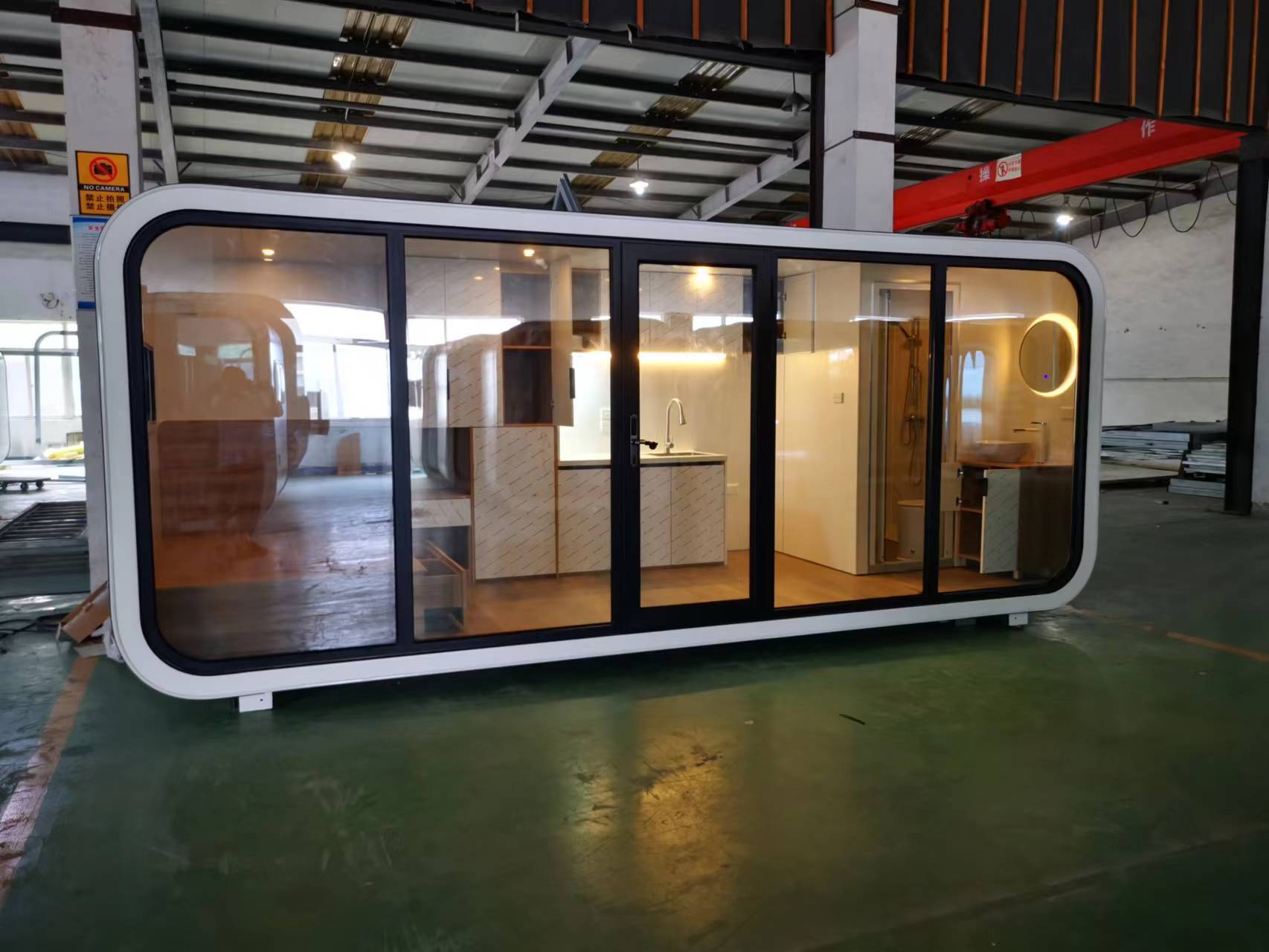 Tiny House Mobile Working House Office Pod Container House Apple Cabin ...
