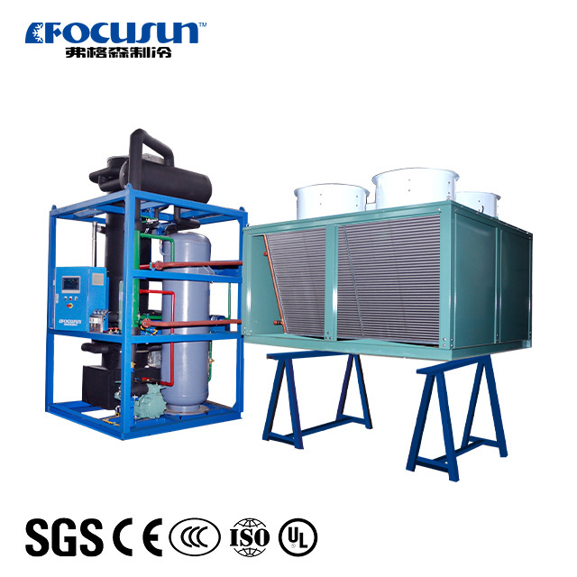 10tons per day Focusun tube ice machine clear edible ice making