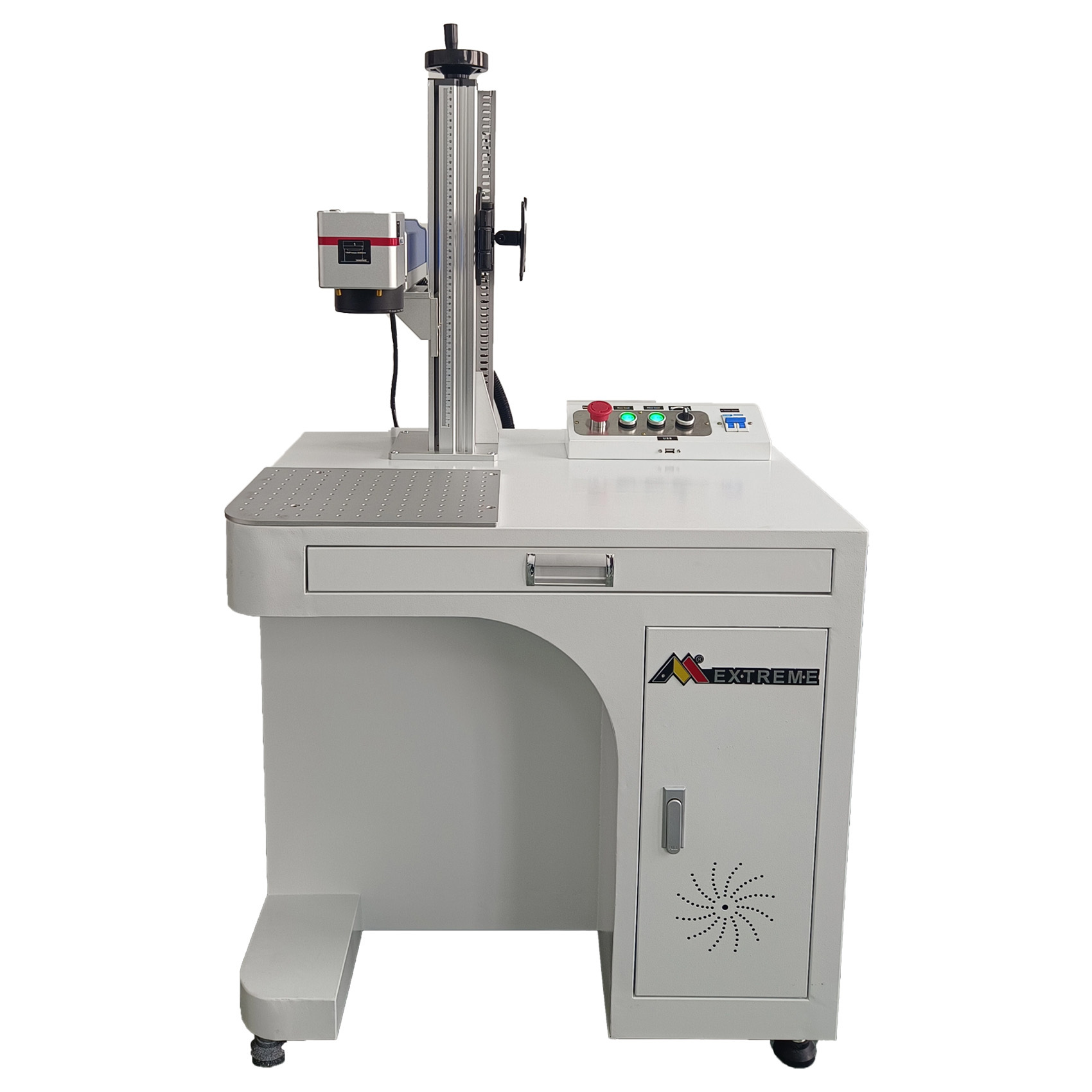 Table Fiber laser marking machine - 100*100mm;MAX laser 50W,Water pump ...