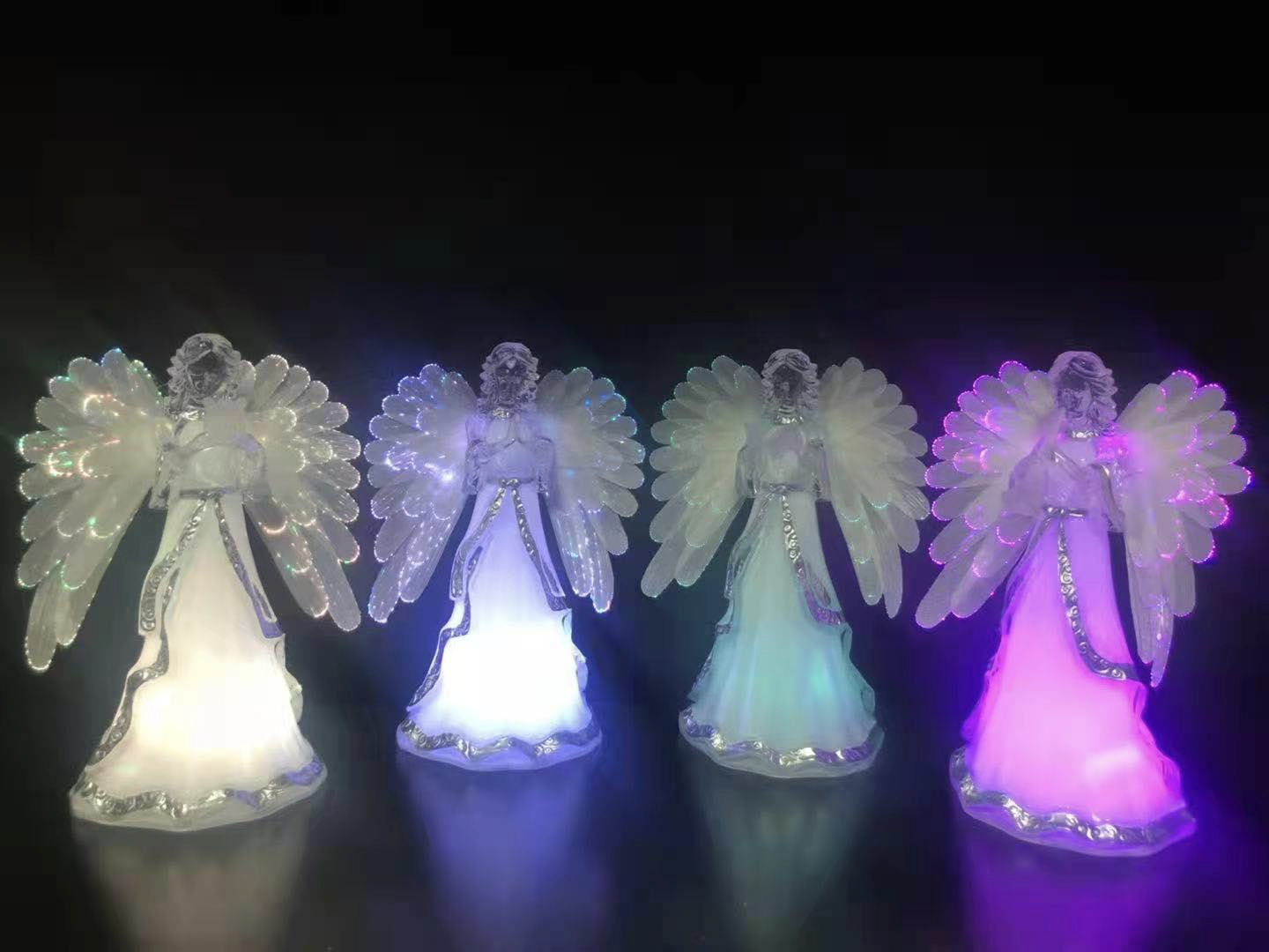 Acrylic angel shape lights