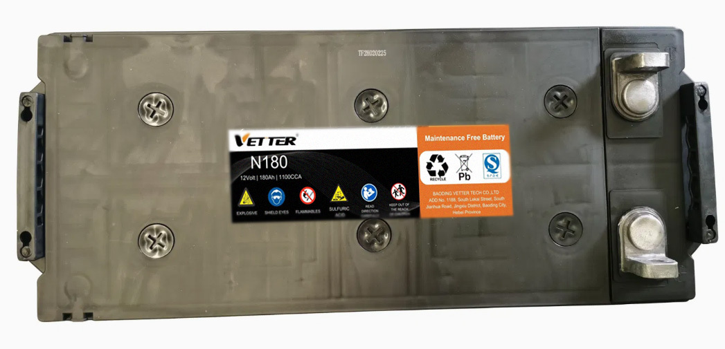 VETTER N180 Car Battery Sealed Maintenance Free