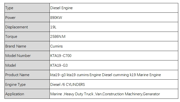 Complete Diesel Engine Assy Marine Specific Engine Assembly For Cummins ...