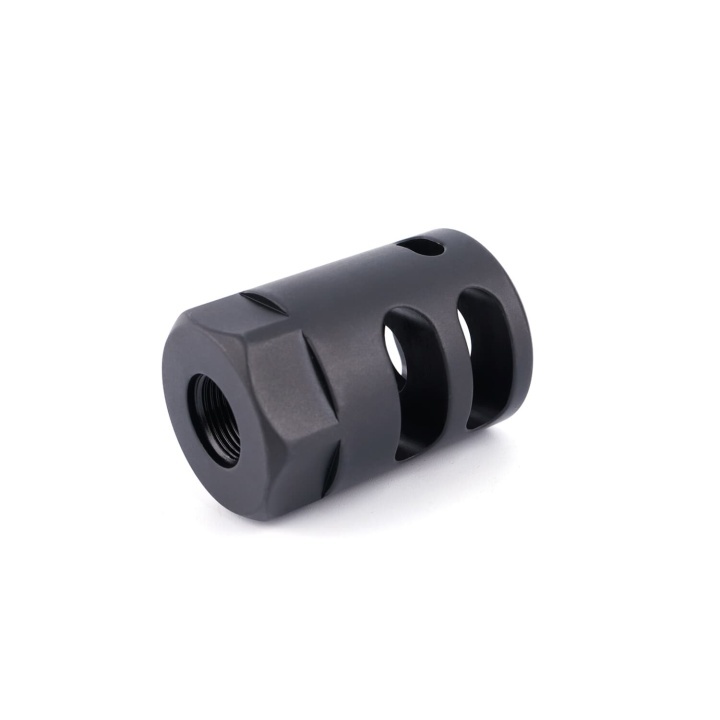 9mm 1 2 28 Thread Tactical Compensator Muzzle Brake Hunting Steel With 9mm-1-2-28-thread-tactical-compensator-muzzle-brake-hunting-steel-with
