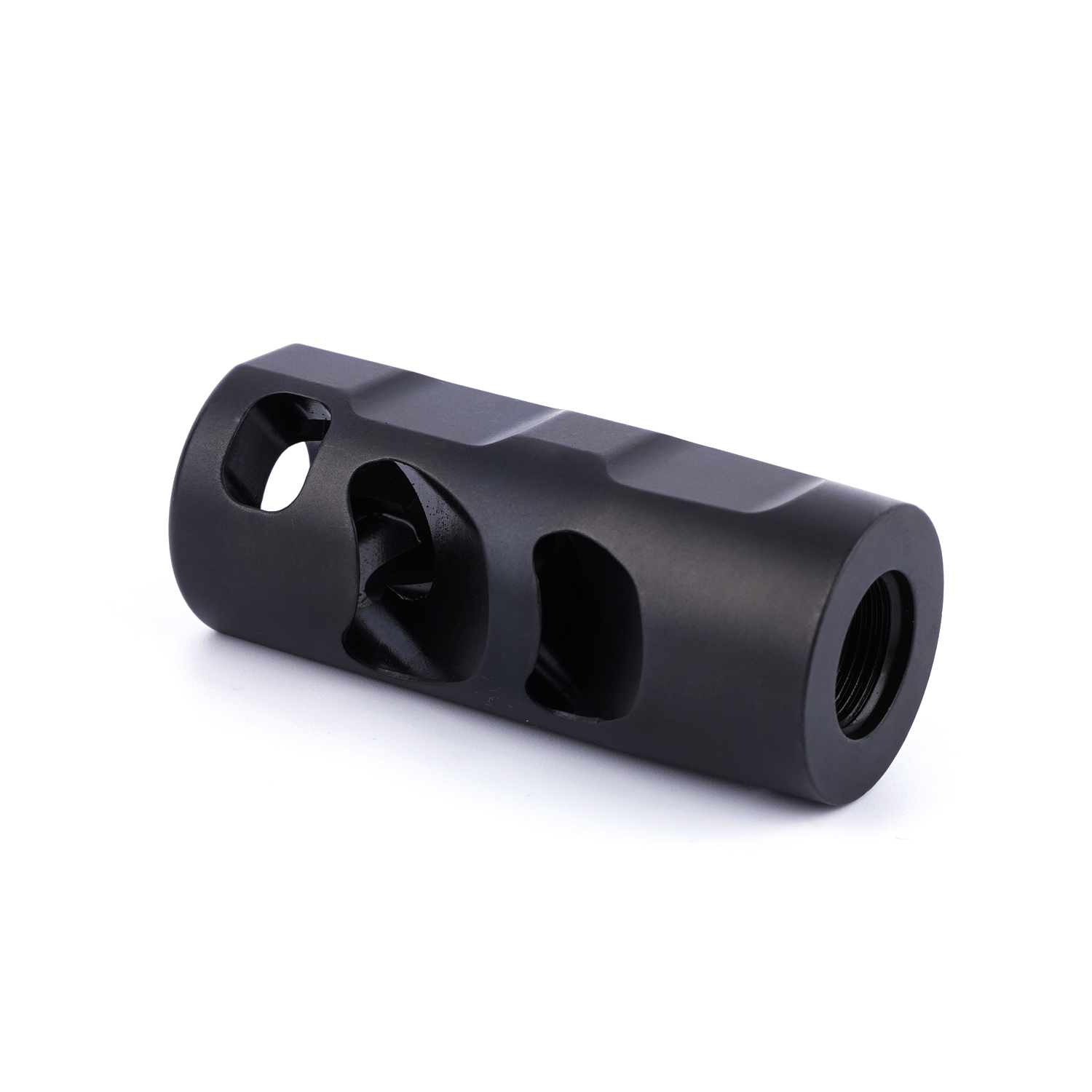 Tactical Stainless Multi Cal Muzzle Brake .22/.233/556 .300/.308/7.62 ...