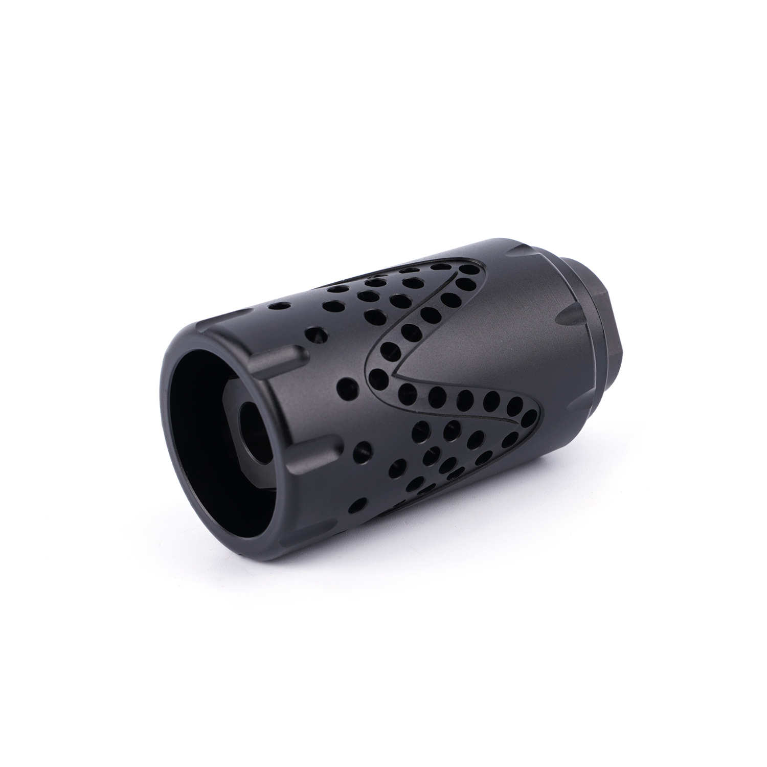 Stainless 9MM Muzzle Brake Protector Thread 1/2-28 with Aluminium7075 ...