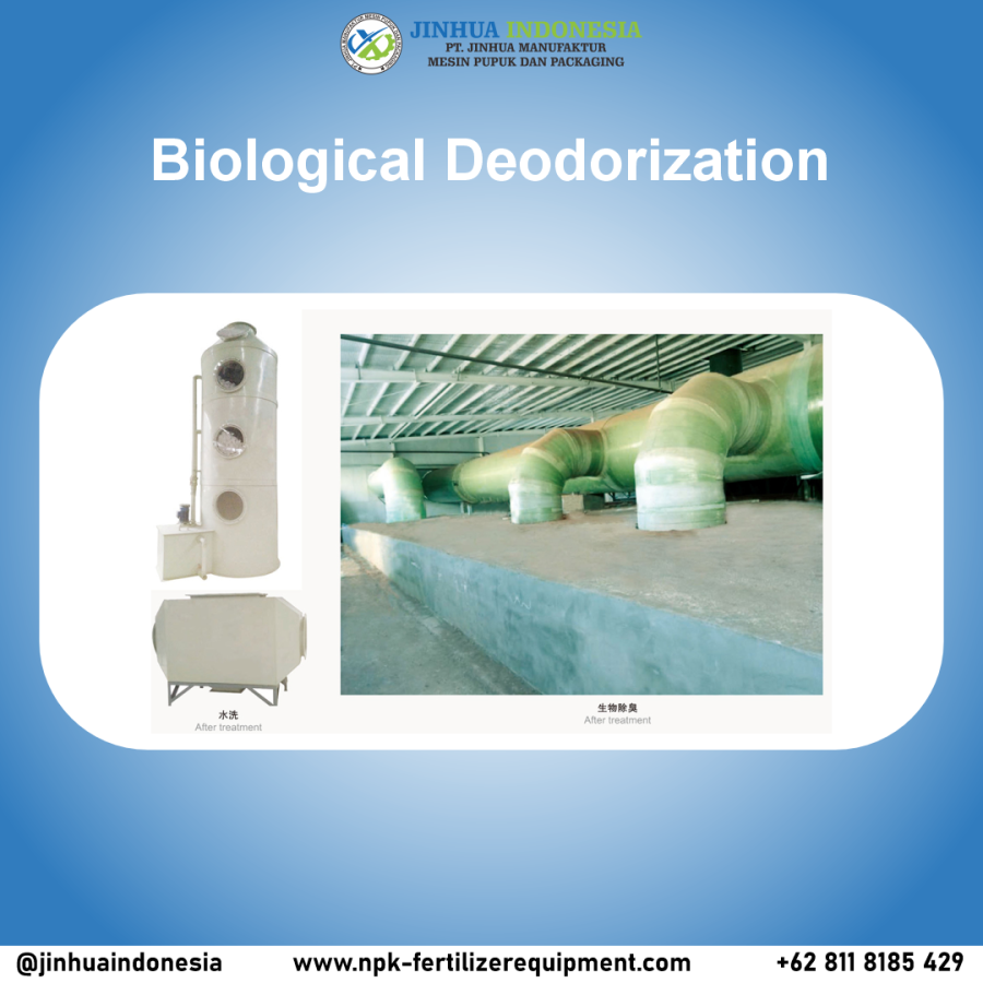 Teknologi Biological Deodorization pada Mesin Pupuk NPK