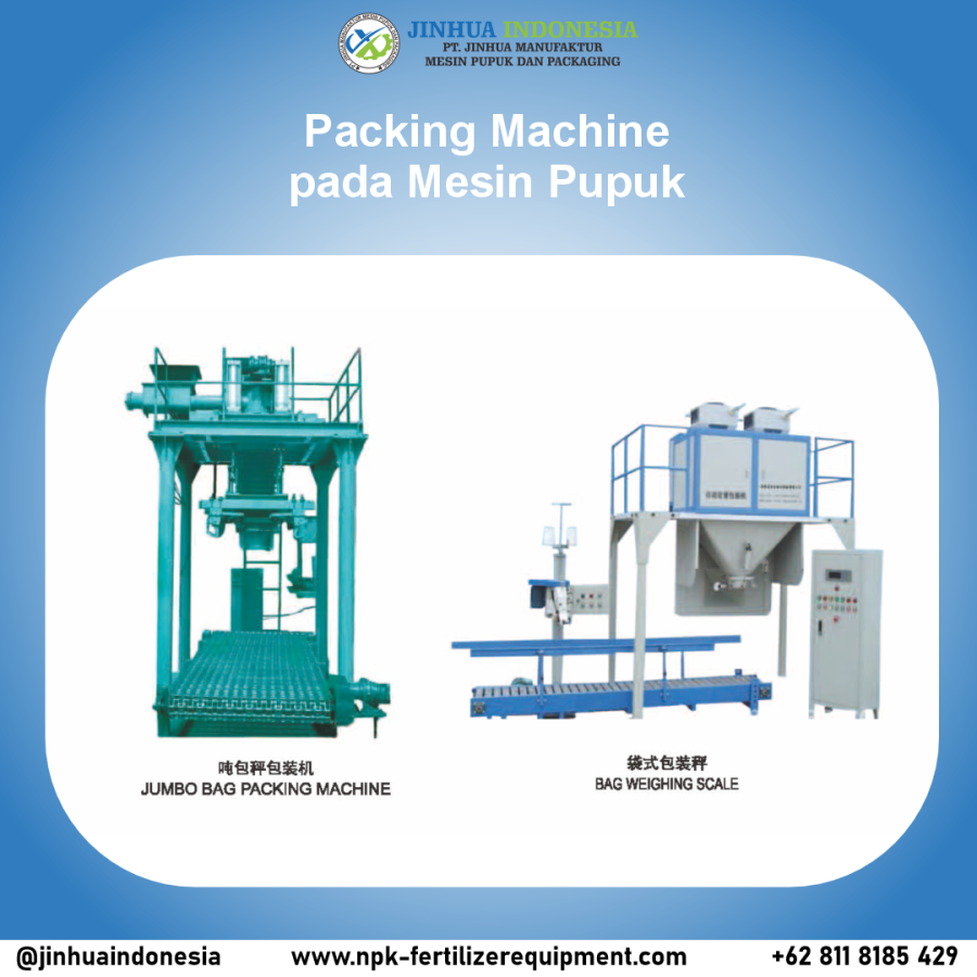 Packing Machine pada Mesin Pupuk NPK