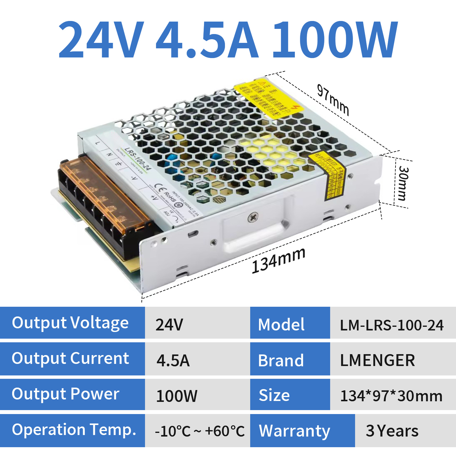 AC-DC Switching Mode Power Supply (SMPS)