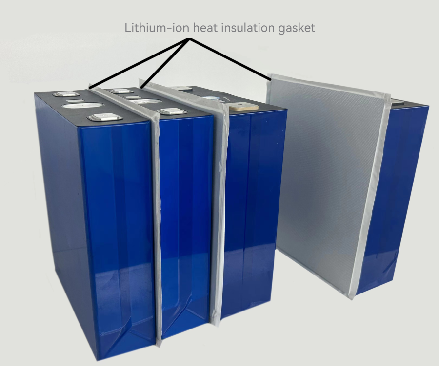 Microporous thermal barrier for lithium-ion battery cell insulation