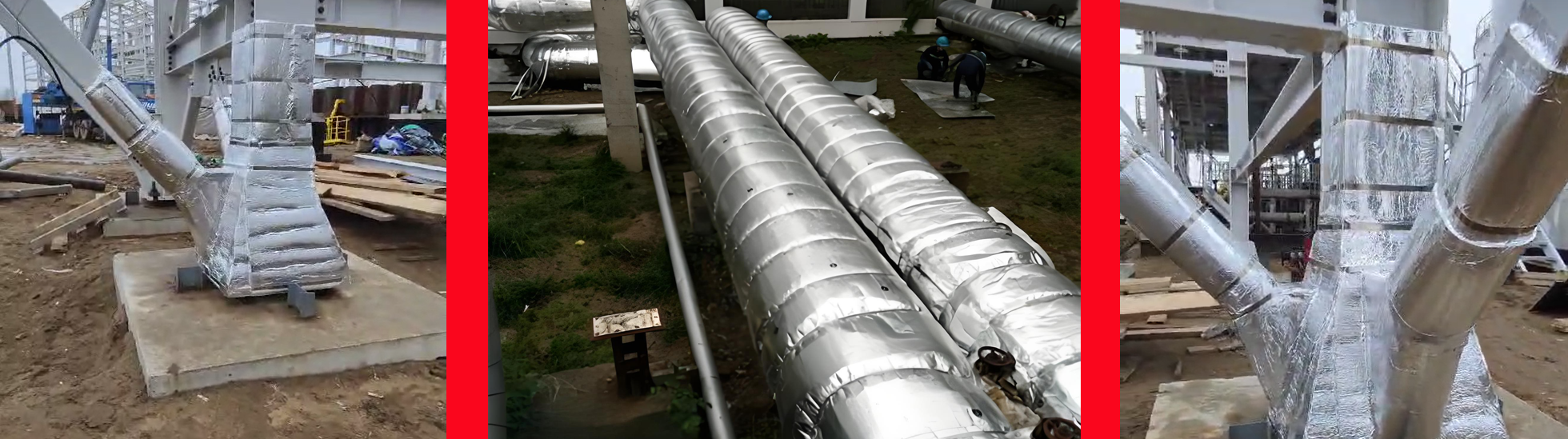 Endothermic Mat --fire proof materials for structural steel & Cable