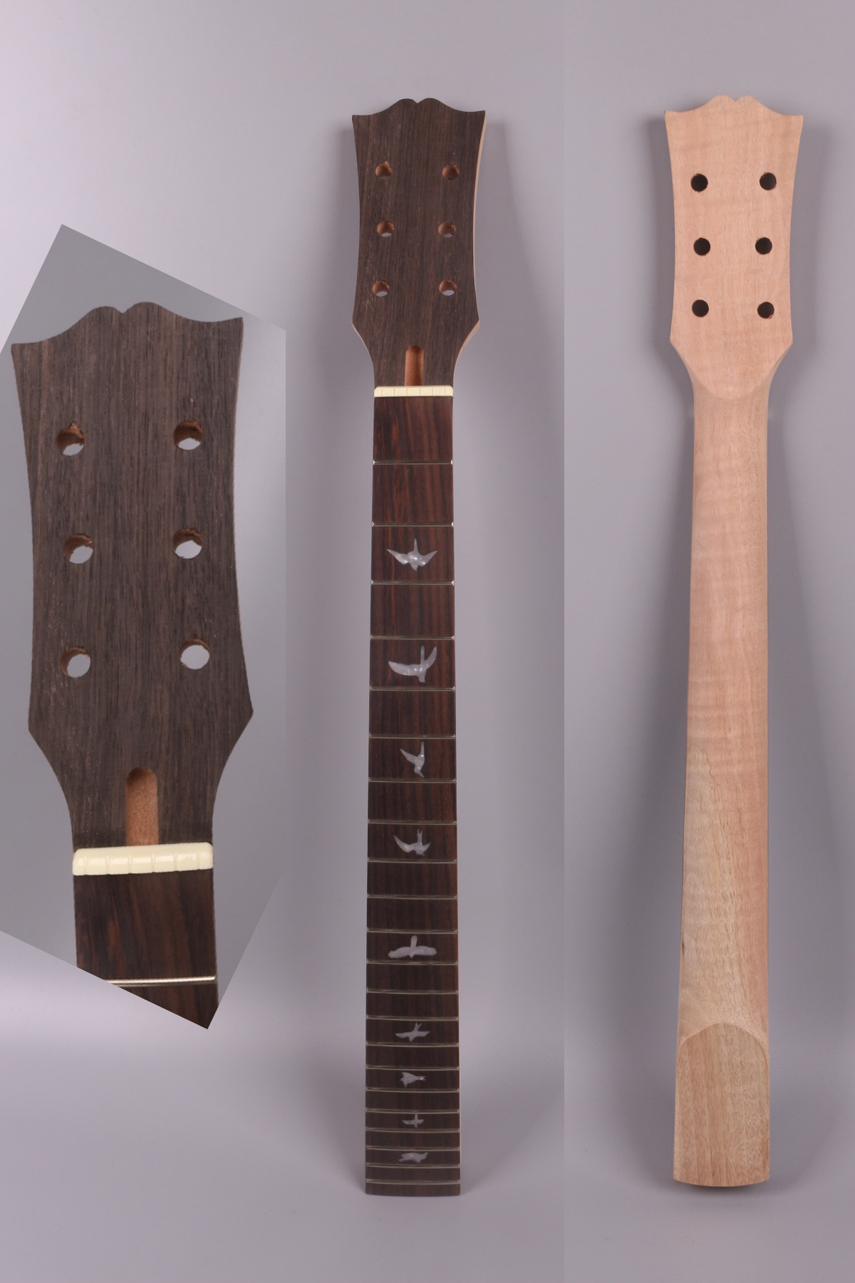 Jackson Style Headstock Neck Yinfente Electric Guitar Neck Replacement ...