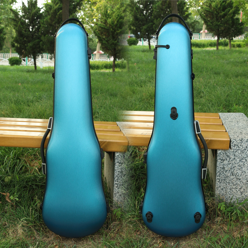 light blue violin case
