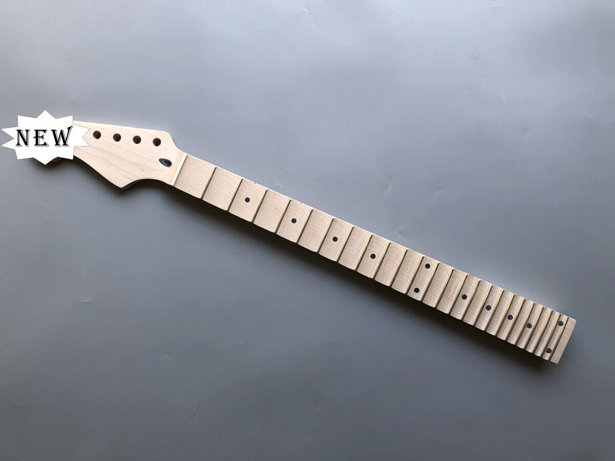 Right-hand Guitar Neck (Big Fender Reverse Headstock) Groove EBONY ...