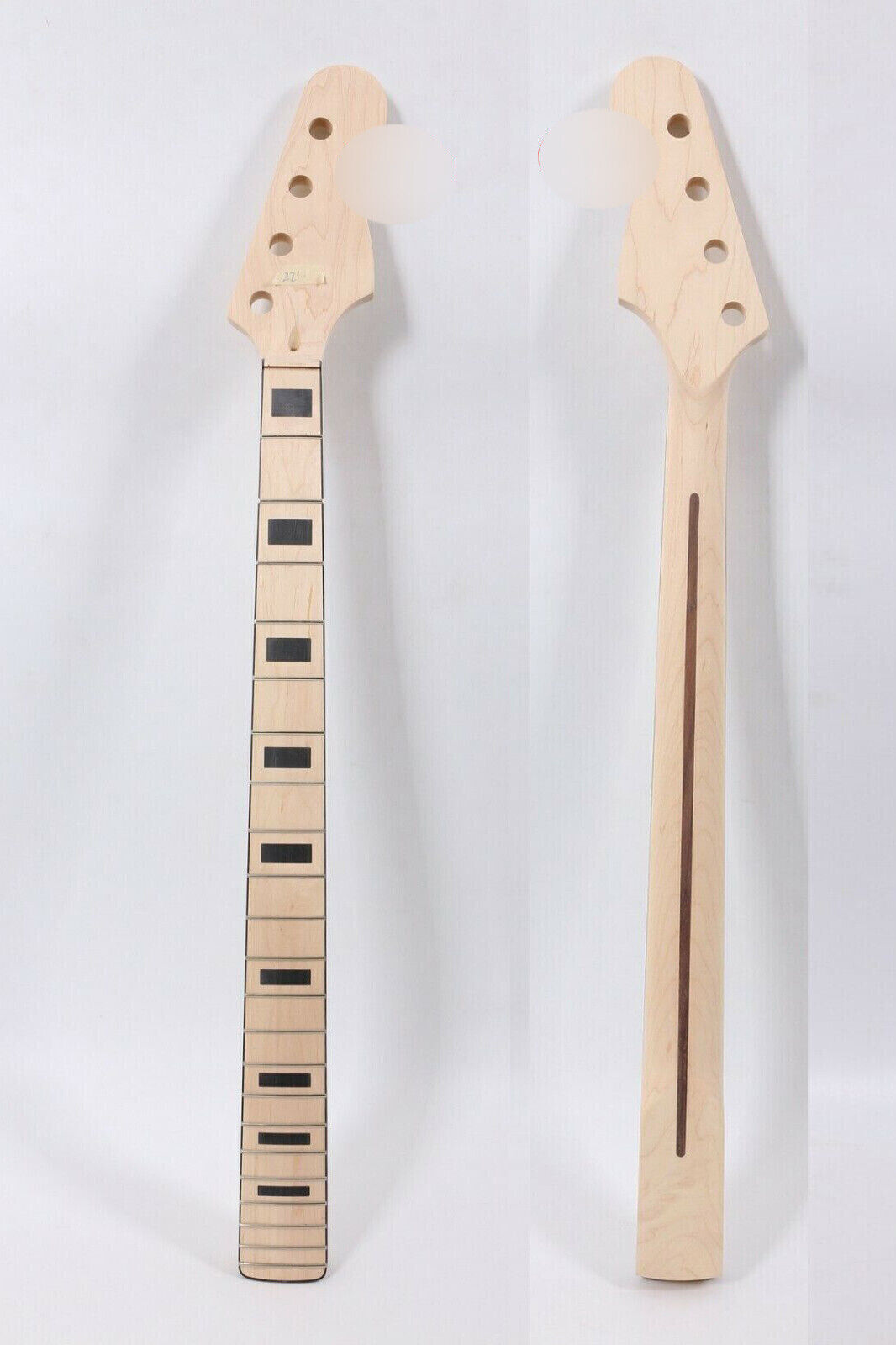 20 fret jazz bass neck 32 inch maple fretboard black inlay customzie ...