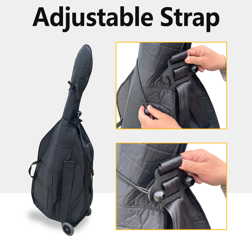 yinfente New Upright double bass Buggies String Bass Buggie Buggy The ...