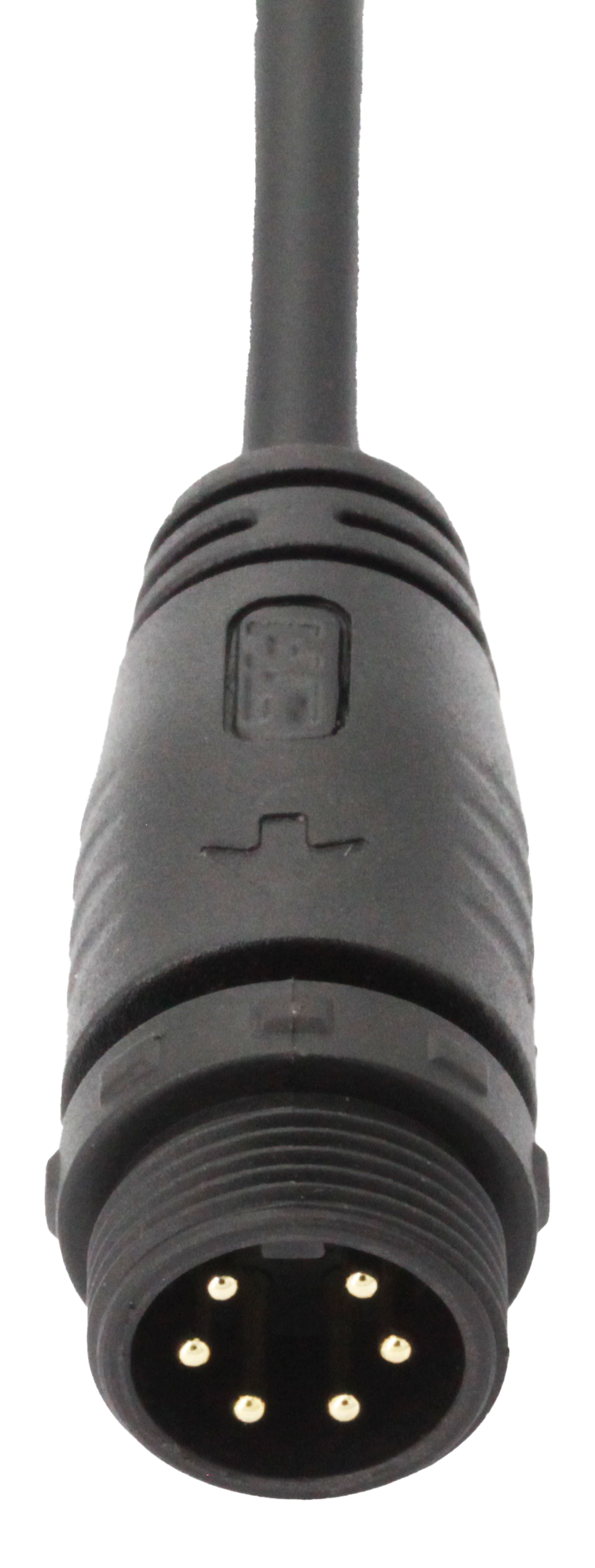 JH-M16 Male/Female Waterproof Connector with Molding Cable