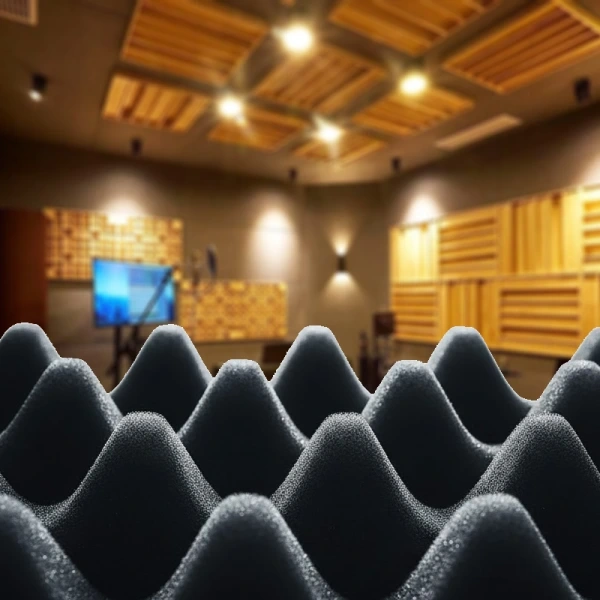 How Does Wave-Shaped PU Foam Efficiently Absorb Sound Energy and ...