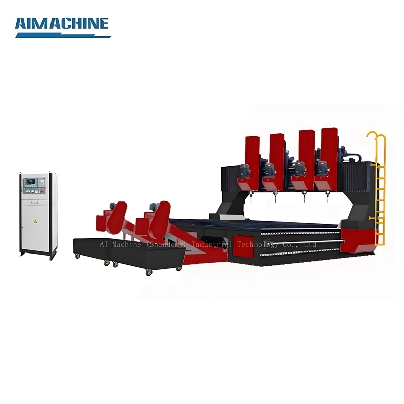 CNC Gantry drilling machine With Multi-drilling Spindle PLD series