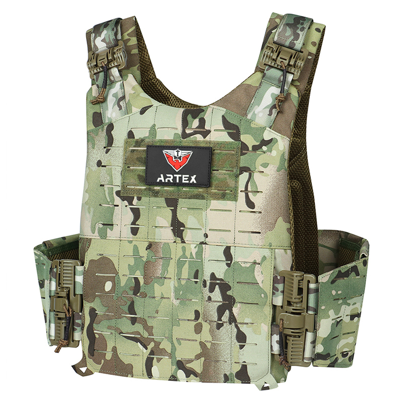 Custom wholesale Tactical Quick Release Vest for Men Fully Adjustable Plate Carriers Vest with ...