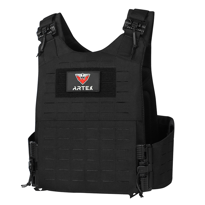 Custom wholesale Tactical Quick Release Vest for Men Fully Adjustable Plate Carriers Vest with ...