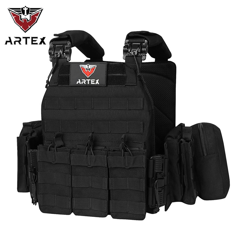 Artex Tactical Molle Quick Release Buckles Vest with Side Cummerbund ...