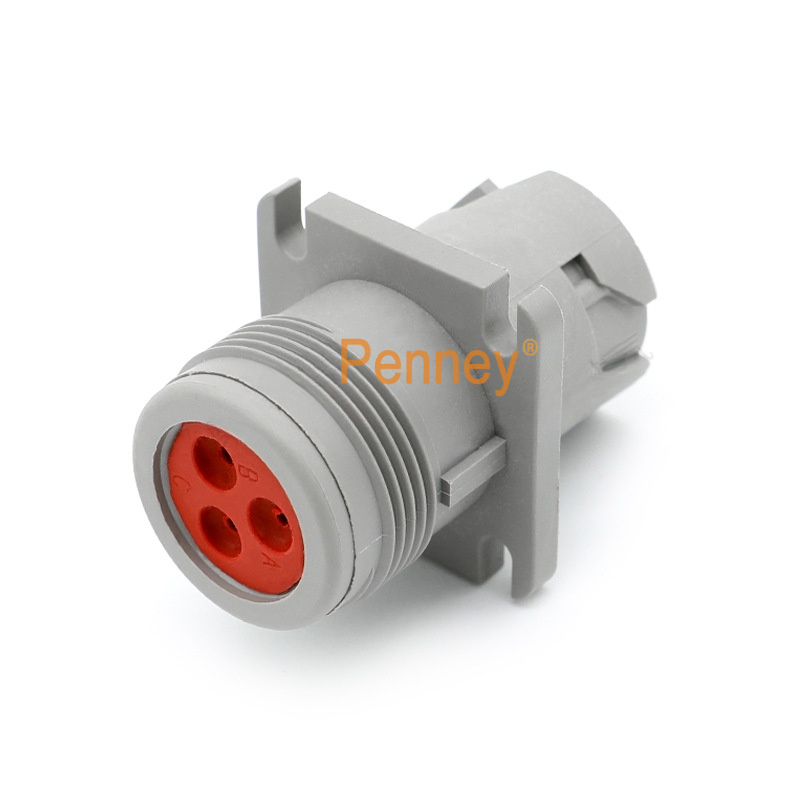 OEM Deutsch DT HD10-3-96P 3 position housing for male terminal wire to ...