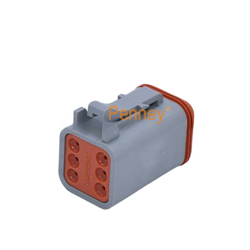 OEM 6 Way Female Receptacle AT06-6S Automotive Connector - penney-auto.com
