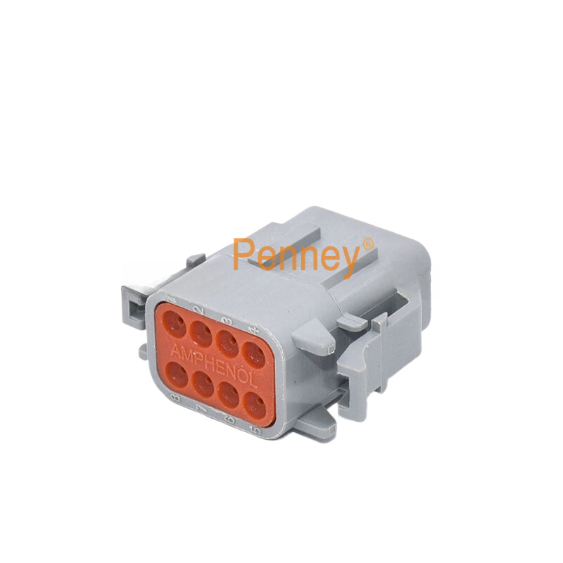OEM 8 Pin Female Socket ATM06-08SA Auto Connector - penney-auto.com