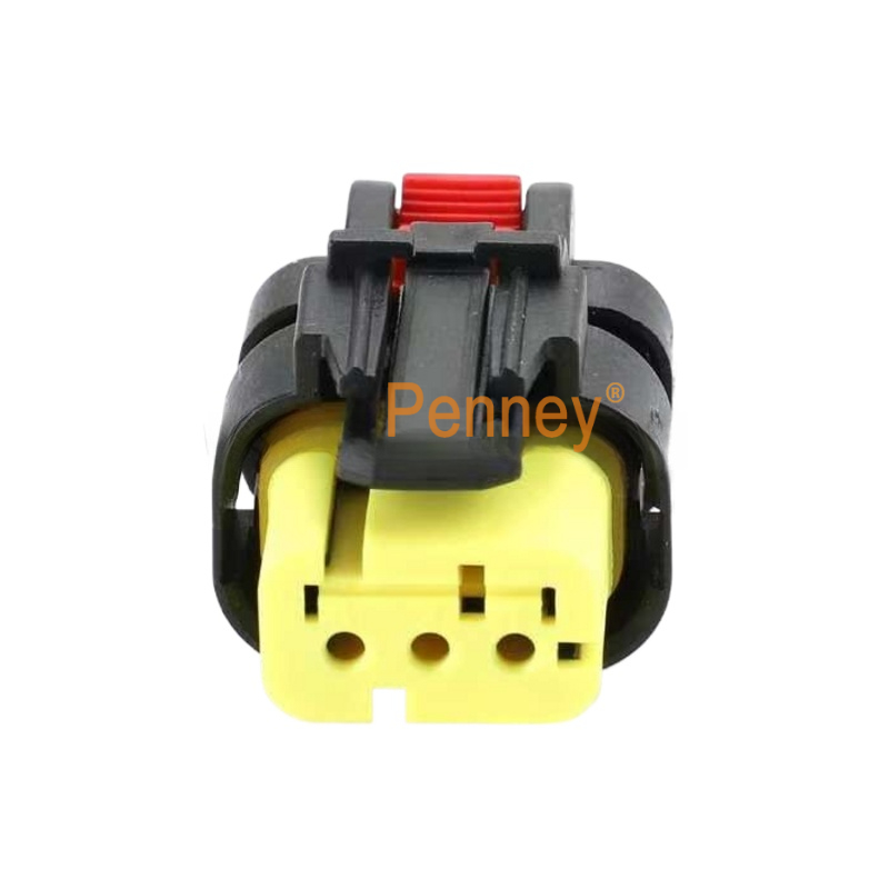 OEM TE AMP 3 Position 776523-3 Automotive Plug Wire to Wire Cable Mount ...